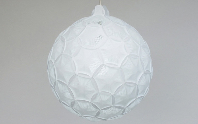 Airy Lamps by 24° Studio are cloud-like origami art pieces - Homecrux