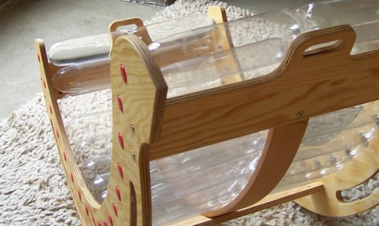 Kuskus Chair is Made from 36 Upcycled Plastic Bottles