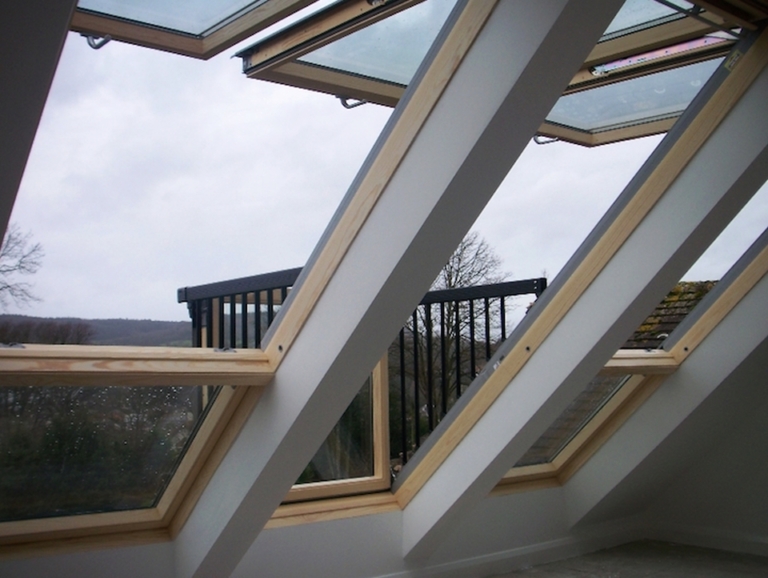 Velux Cabrio Turns Skylight into Balcony in Seconds