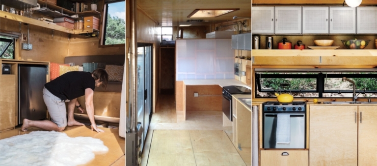 $50K Tiny Woody Trailer is Ideal Home for Nomadic Couples