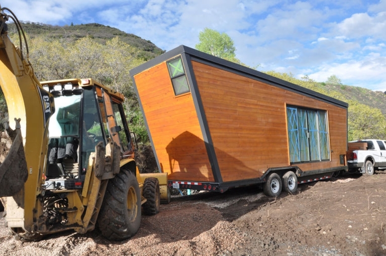 $50K Tiny Woody Trailer is Ideal Home for Nomadic Couples