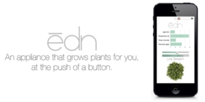 Wall-hanging Edn grows number of different vegetables and herbs