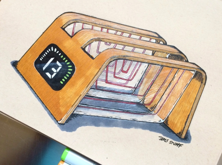 Bamboo and Glass Toaster Let's You See-Through the Toasting Process