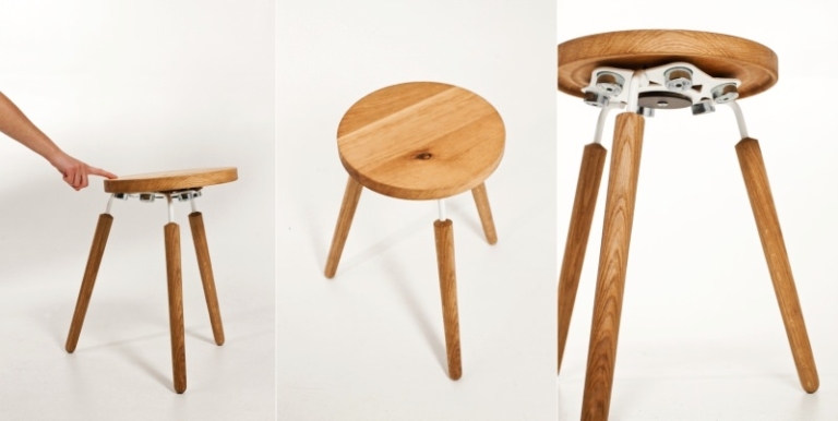 Float sustainable stool keeps you active while sitting - Homecrux