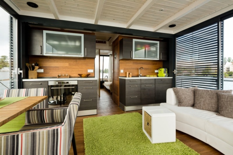 Nautilus Houseboat offers modern lifestyle and luxury living on water