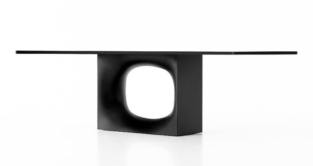 Hole table is influenced by geometric patterns found in nature