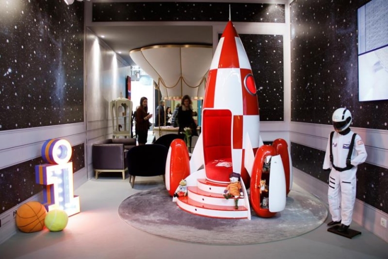 Rocky Rocket armchair is 'space' addition for your kid's room
