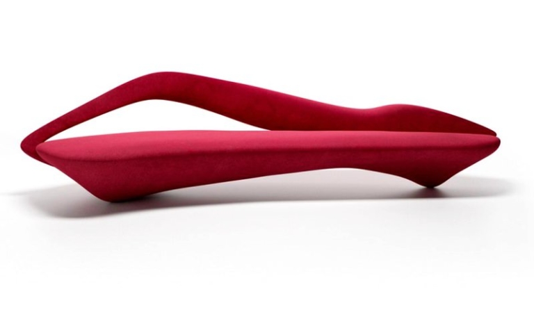 Soft Machine aerodynamic sofa named after William Burroughs’ novel ...