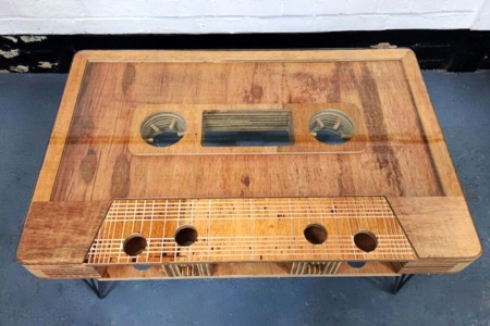 6 cassette coffee tables that bring back the golden era of '90s