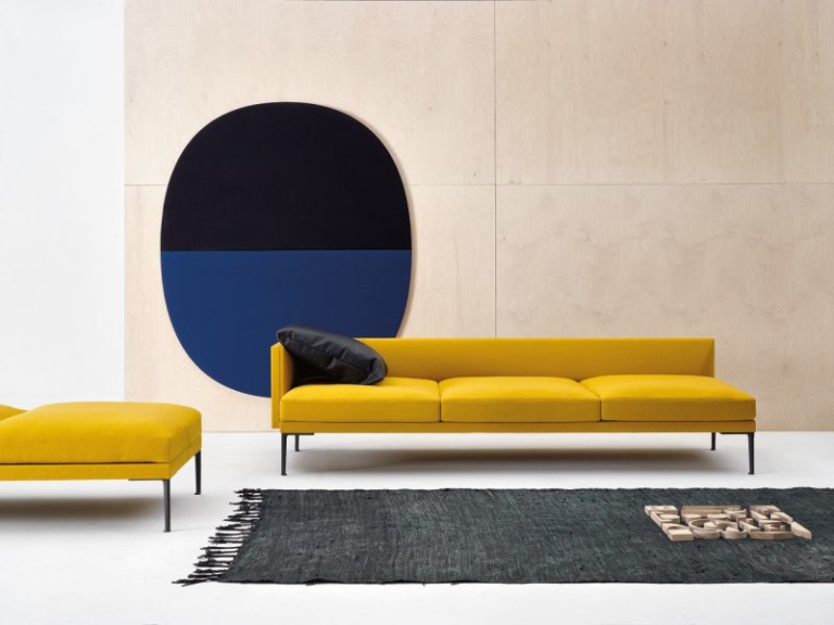 Arper creates a mix of acoustic & light-infused wall panels