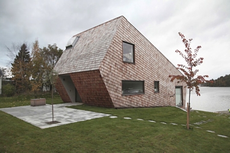 Cone House blends Swedish craftsmanship with modern techniques