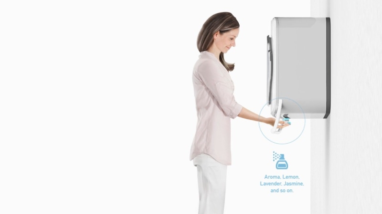 Samsung Hanger Wall-Mounted Washing Machine for Single Occupant