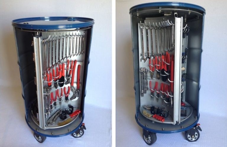 Ultimate Toolbox Showcases the Use of Recycled Oil Drum
