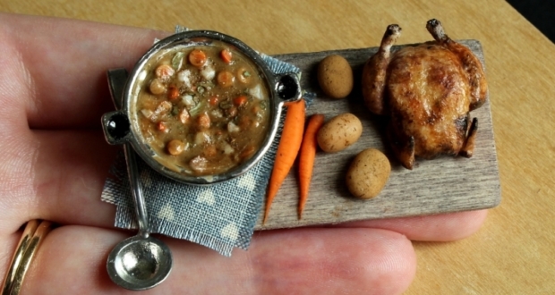 Artist Creates Mouth-Watering Miniature Food Art From Clay