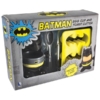 Batman egg cup and toast cutter from the batcave to your breakfast table