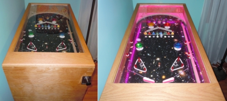 DIY Arduino-powered pinball machine