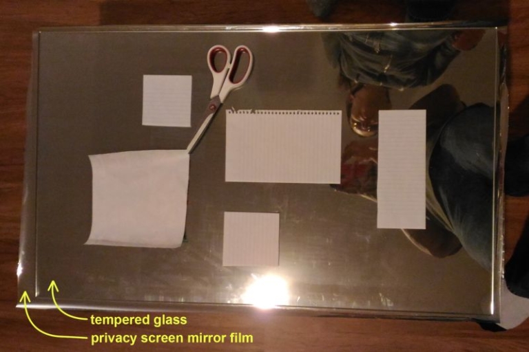 DIY infinity mirror table represents city’s bustling nightlife