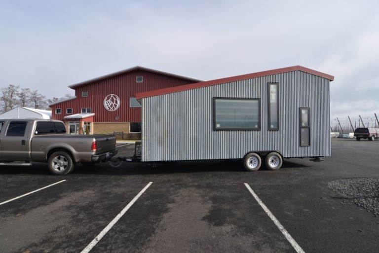Modern Tiny House on Wheels with Space-Saving Interiors
