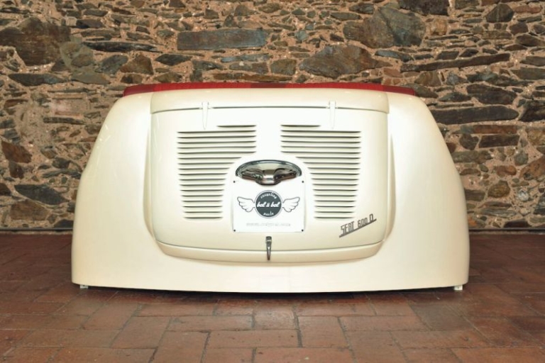 Sofa 600 Car Couch is Perfect for Car Lover's Living Room