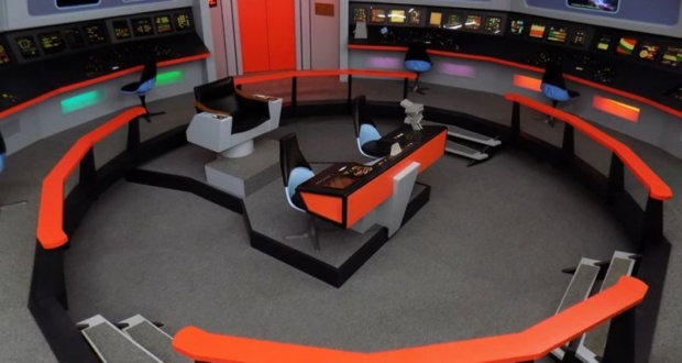 Star trek fan designs set replica to commemorate the franchise
