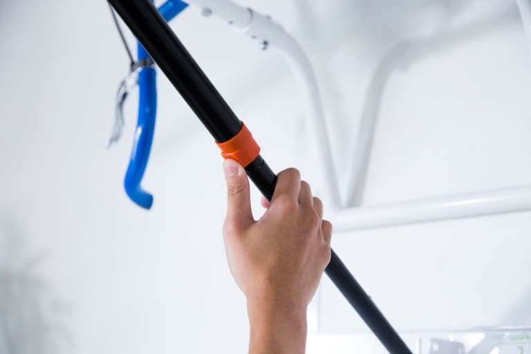 Zero Gravity Rack Stores Your Gear Vertically to Save Space