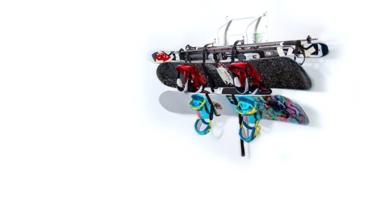 Zero Gravity Rack Stores Your Gear Vertically to Save Space