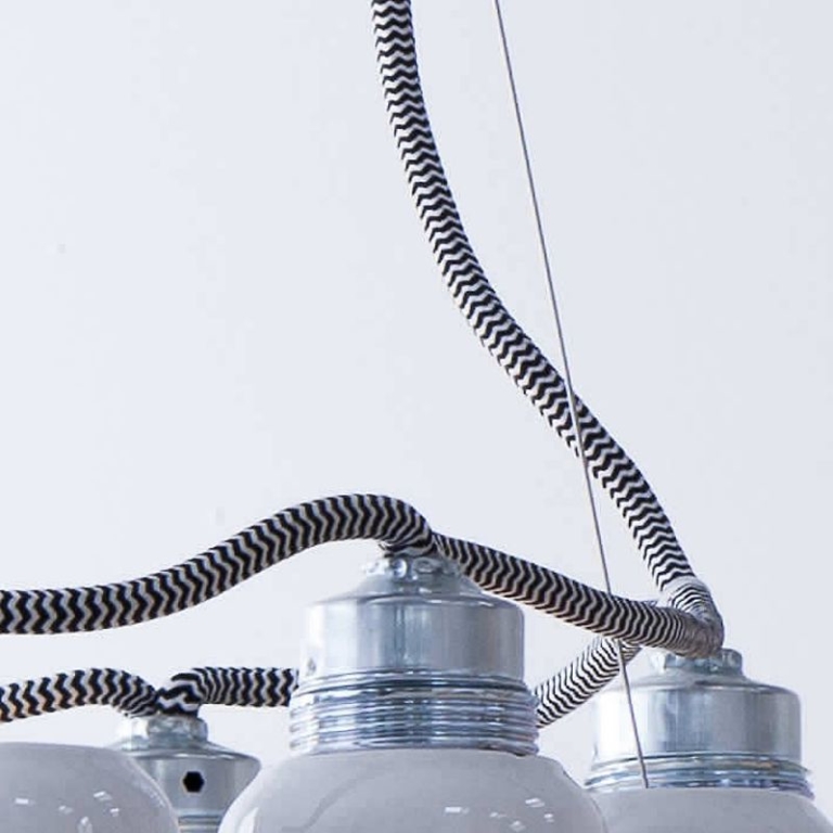 DIY: Cuplight chandelier by Lucas & Lucas crafted from coffee cups