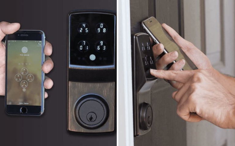 Unlock your home in just four presses with Pin Genie smart lock