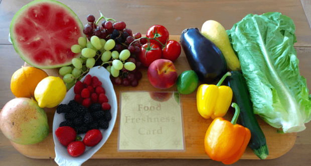 Food Freshness Card enhances life of food at homes