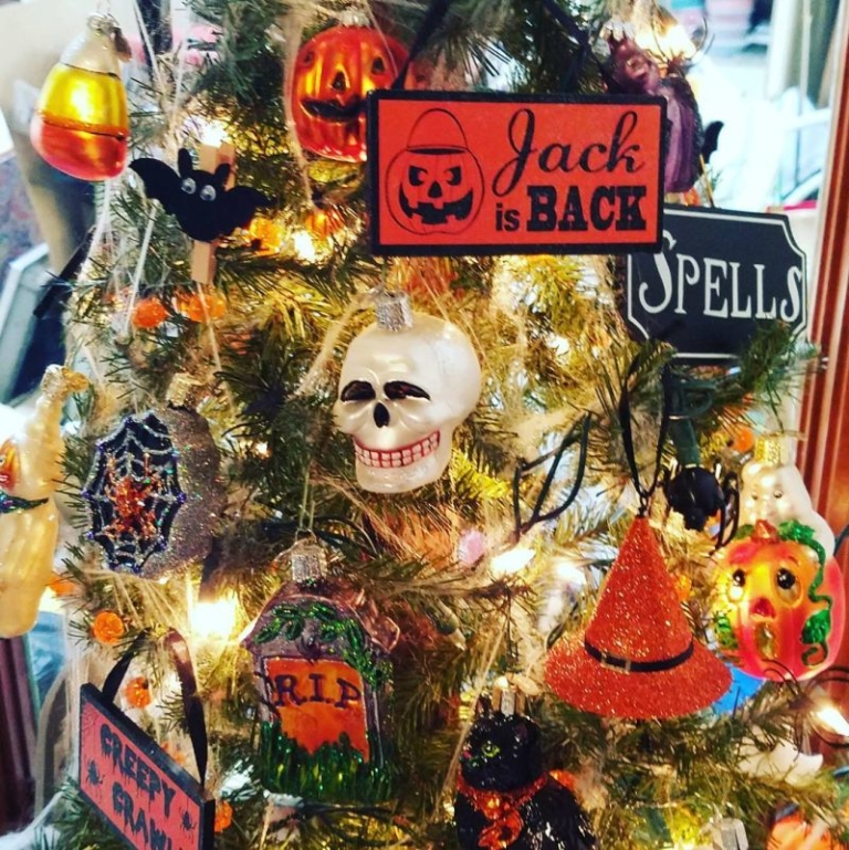 Halloween Christmas trees for spooky decorations this holiday season