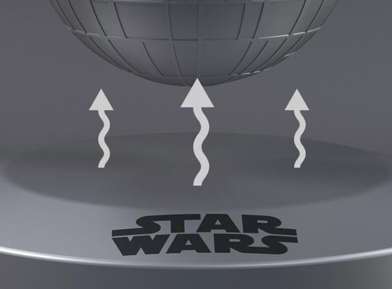 Levitating Death Star Speaker delivers death-defying sound