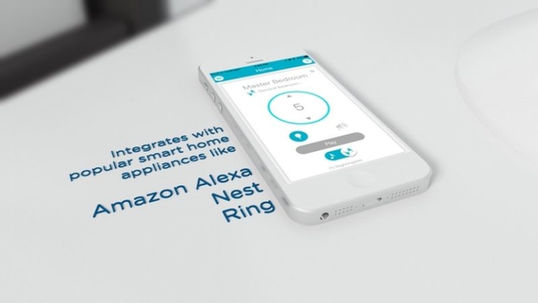 Nightingale smart sleep system fills your room with ambient sound