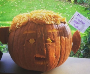 Make your Halloween spooky with 'Trumpkins'