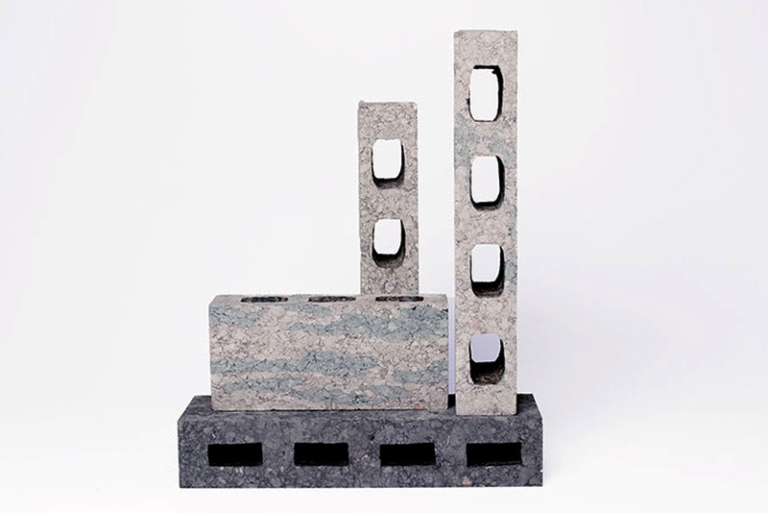 Paper Brick – Contemporary furniture made from recycled newspapers