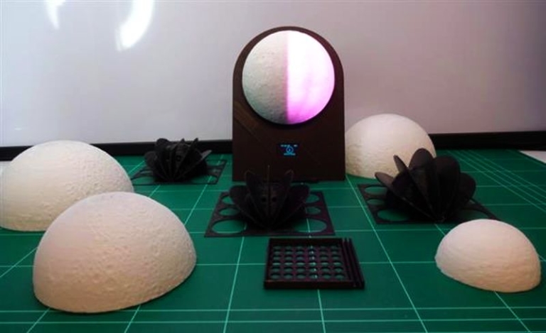 Start Your Next Lunar Rave With 3d Printed Moon Phase Clock