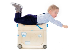JetKids BedBox: Ride-on suitcase & comfy in-flight bed for kids