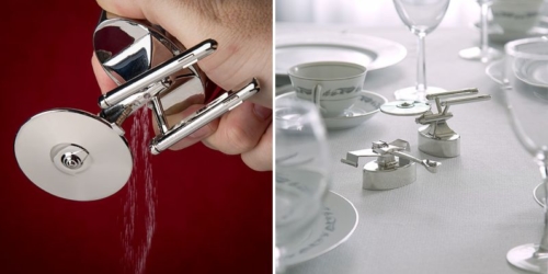 Star Trek Starship Steel Salt and Pepper Shakers for a Geeky Kitchen