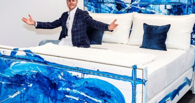Conor Mccreedy presents world’s healthiest ‘Blue Heaven’ luxury bed
