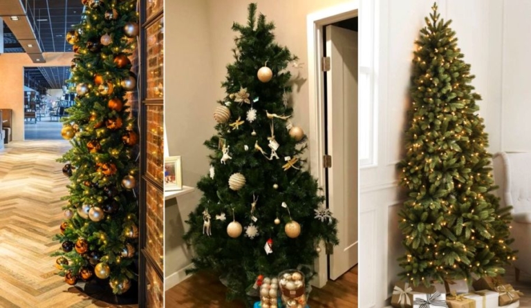 Half Christmas Tree: The Hottest Trend This Holiday Season