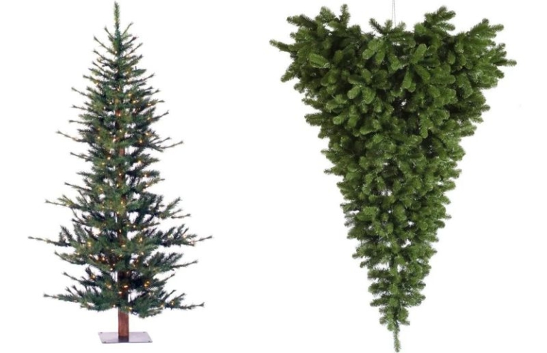 Half Christmas Tree: The Hottest Trend This Holiday Season