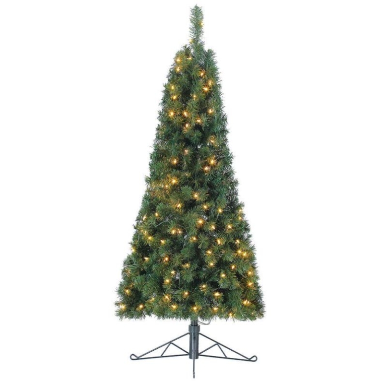 Half Christmas Tree: The Hottest Trend This Holiday Season