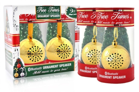 Make your Christmas tree sing with this ornamental Bluetooth speaker