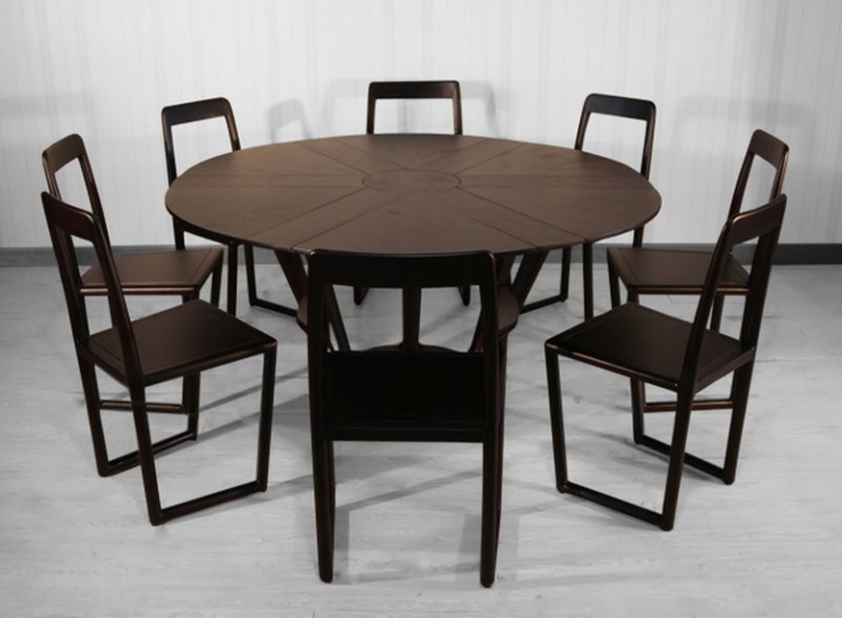 Moon furniture collection comes with modular dining table