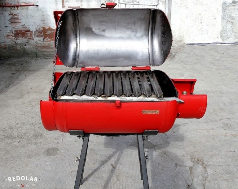 Whip up a range of delicious grilled recipes with this upcycled BBQ ...