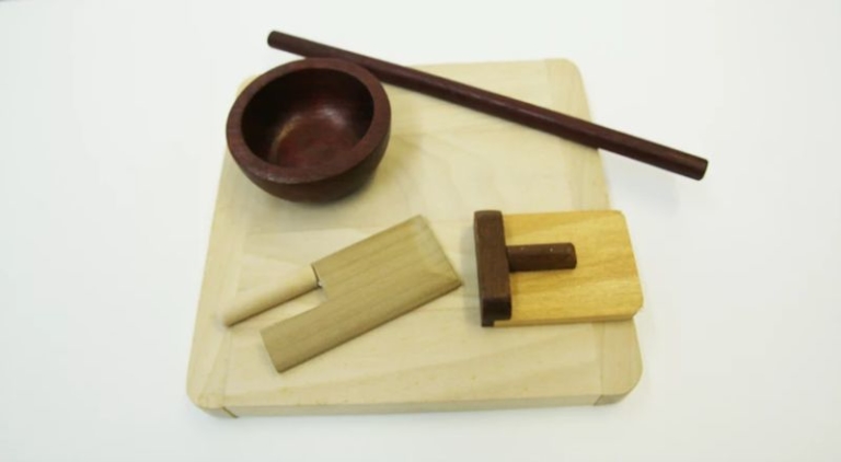 Realistic Tiny Kitchen Set for Cooking Mini Food Recipes