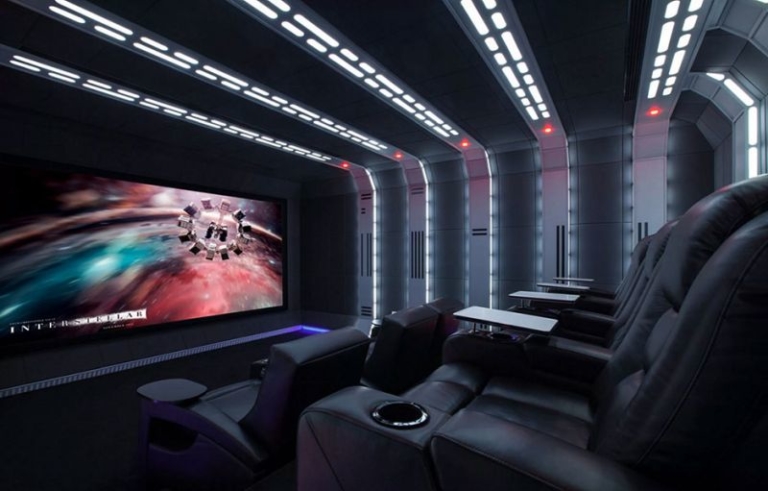 Rule the galaxy with this epic Star Wars-themed home theater