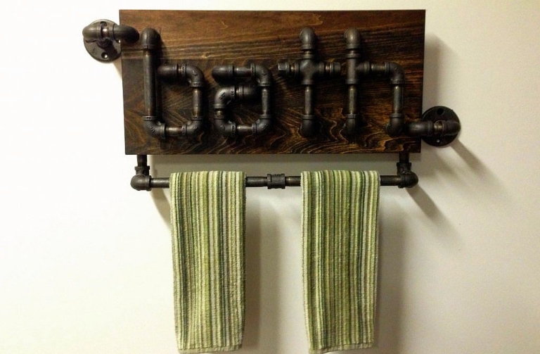 Five Cool Pipe Décor Ideas for Your Home - DIY)