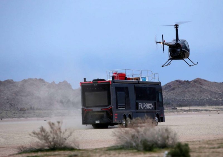 CES 2017: Furrion Elysium Luxury RV Comes with a Mini Helicopter