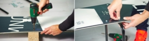 How to make snowboard table at home