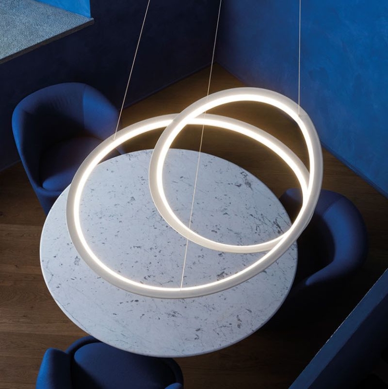 Mobius Strip-inspired lamp by Arihiro Miyake is fun and stylish